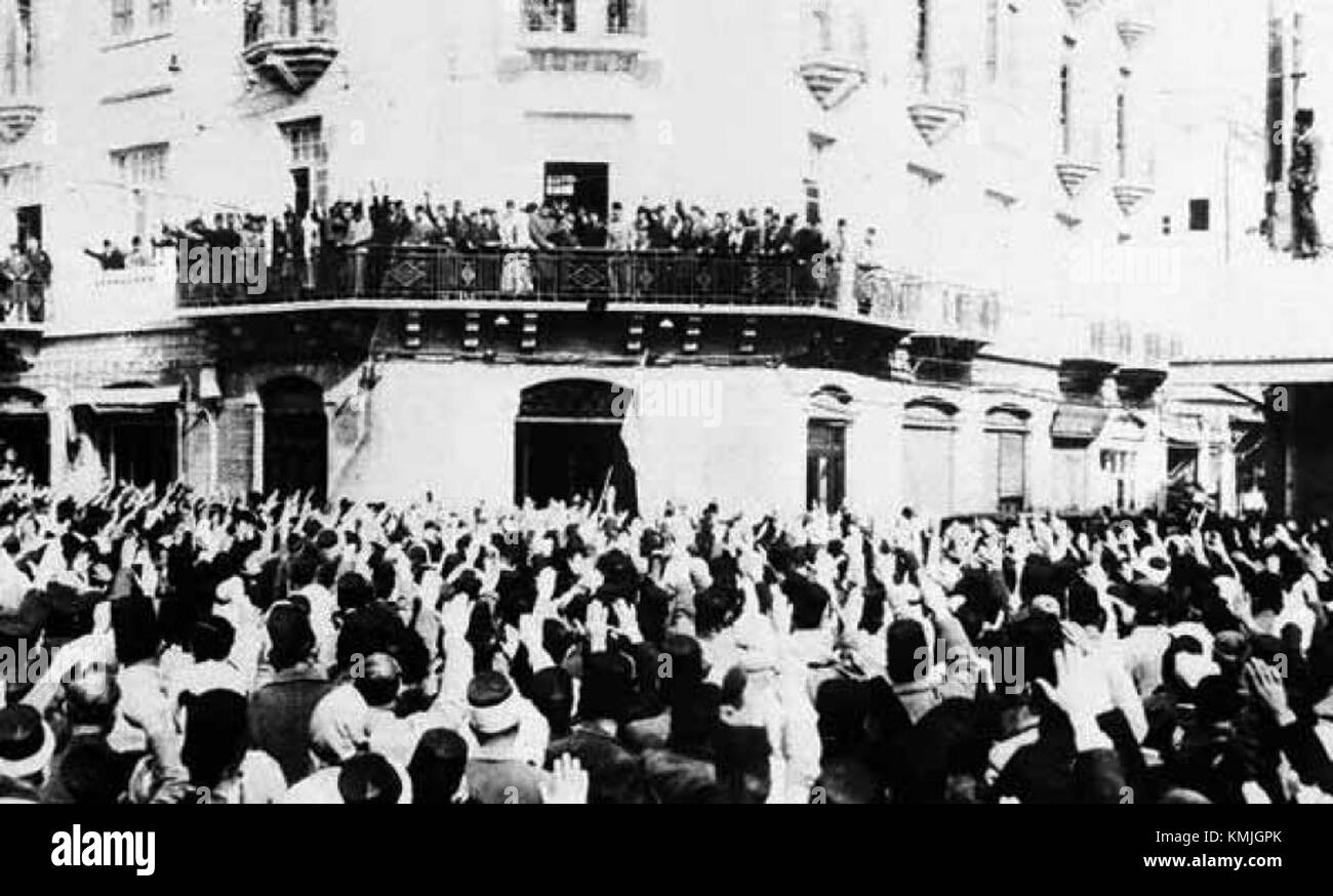 The 1936 Syrian general strike, a significant event in the history of ...