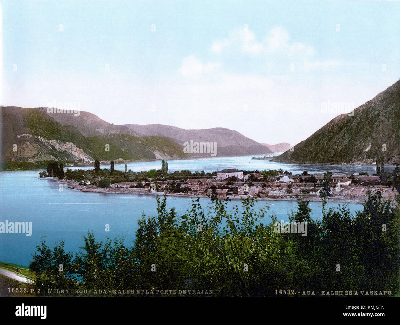Ada Kaleh was a small island in the Danube River, located at the border ...