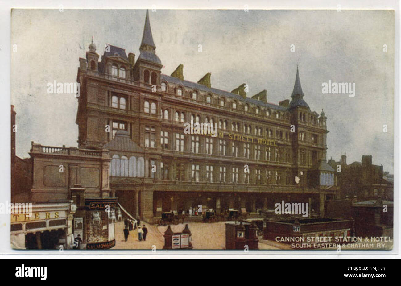 Cannon Street Station in London is an important railway terminus ...