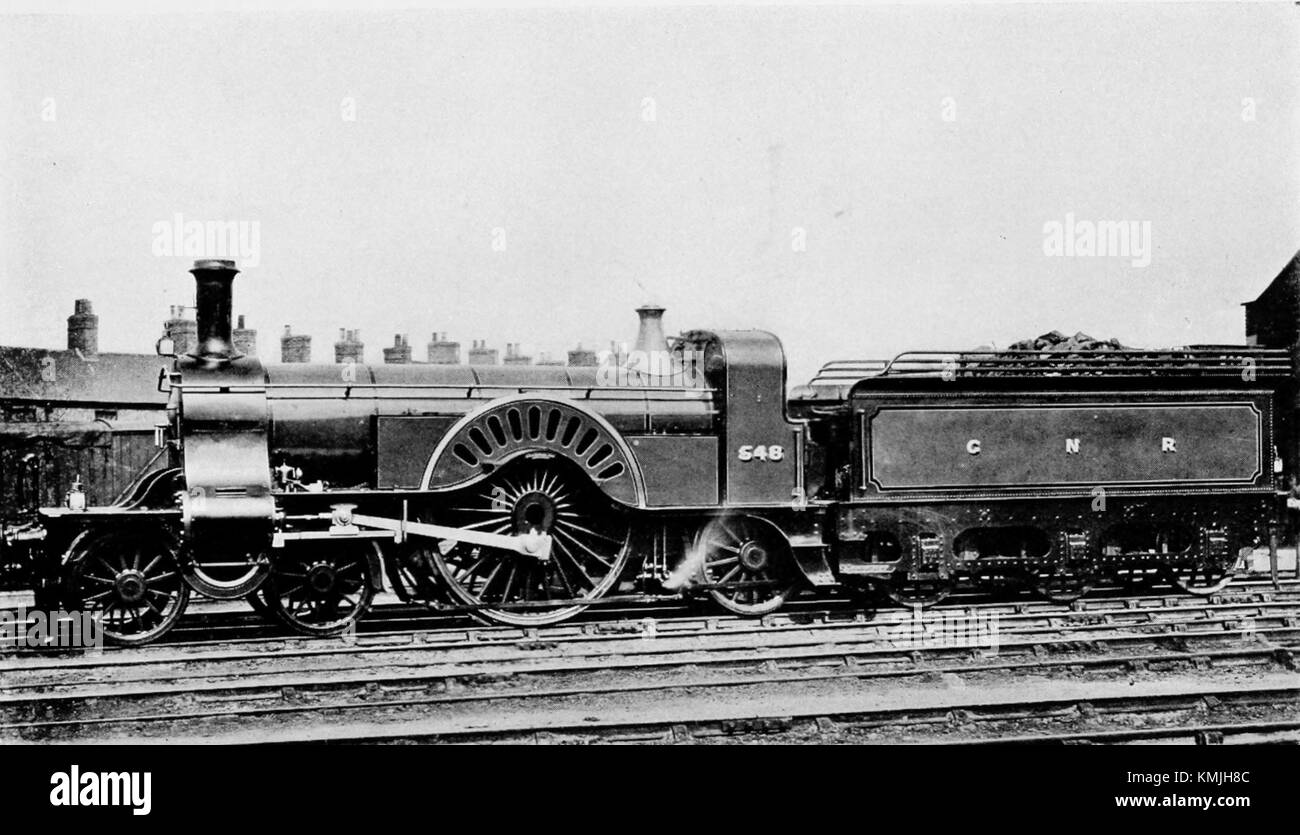 Railway steam gnr locomotive hi-res stock photography and images - Alamy