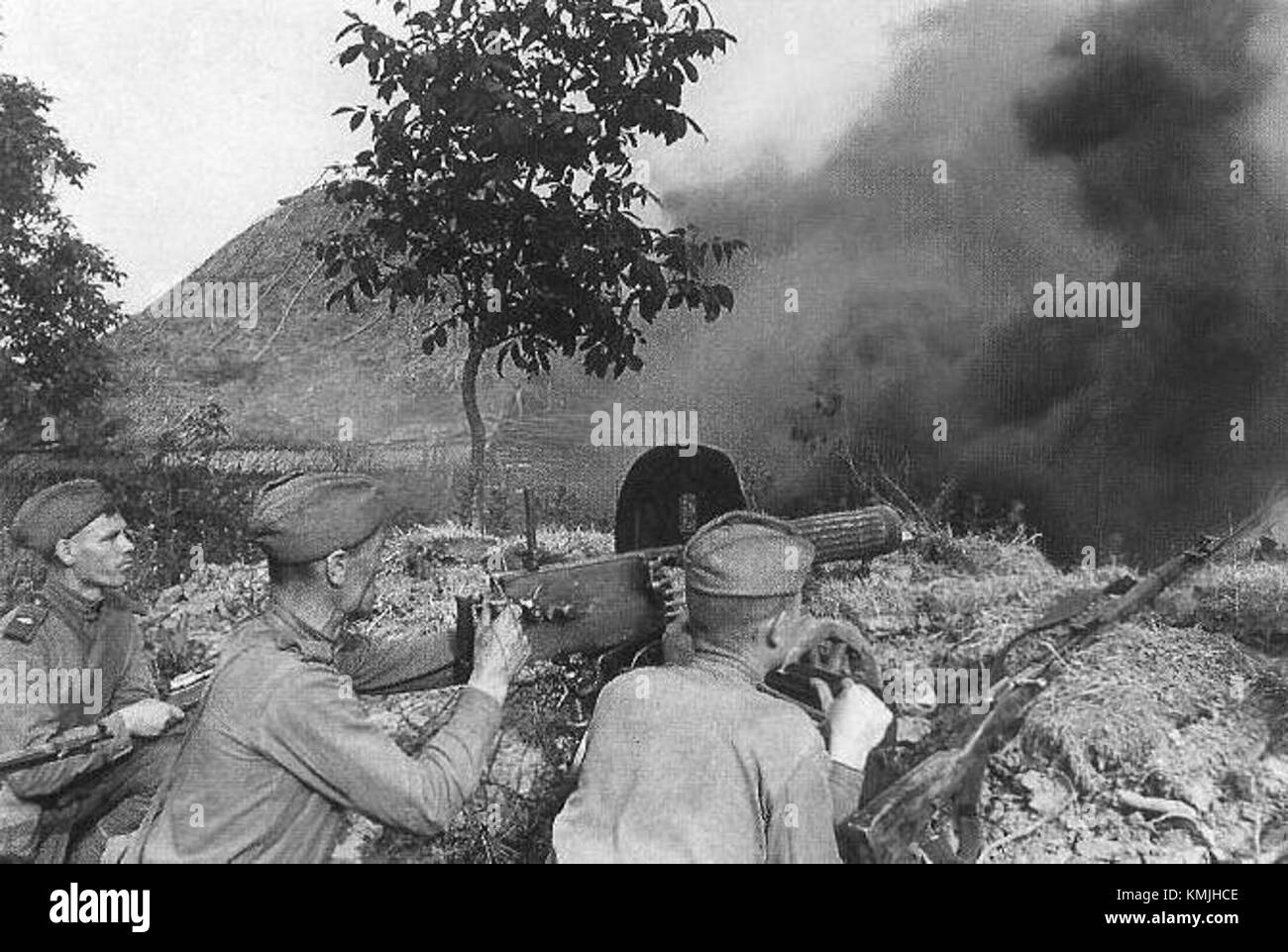Kursk Soviet machineguns Stock Photo - Alamy