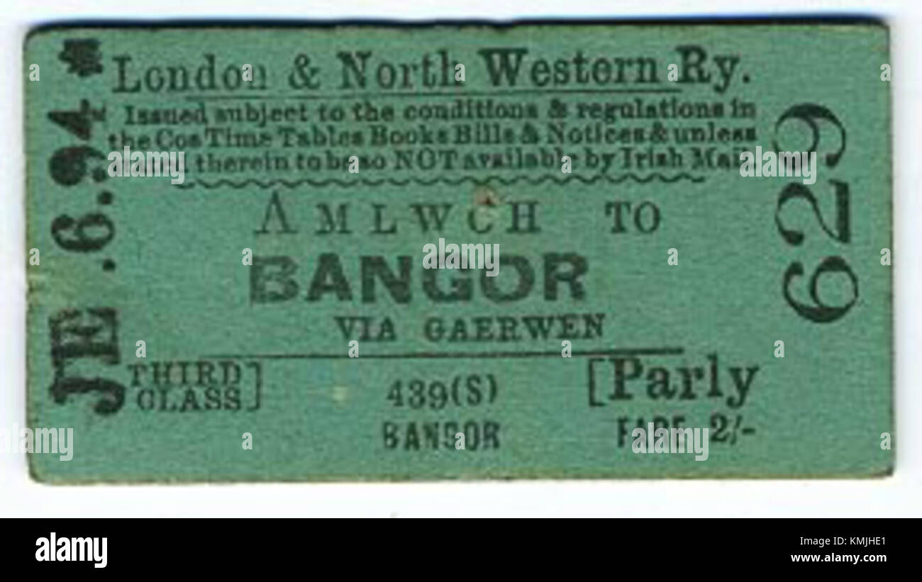 19th century train ticket hi-res stock photography and images - Alamy