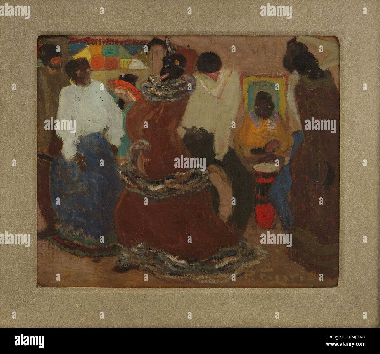 Pedro Figari's painting 'Candombe' depicts the Afro-Uruguayan dance ...