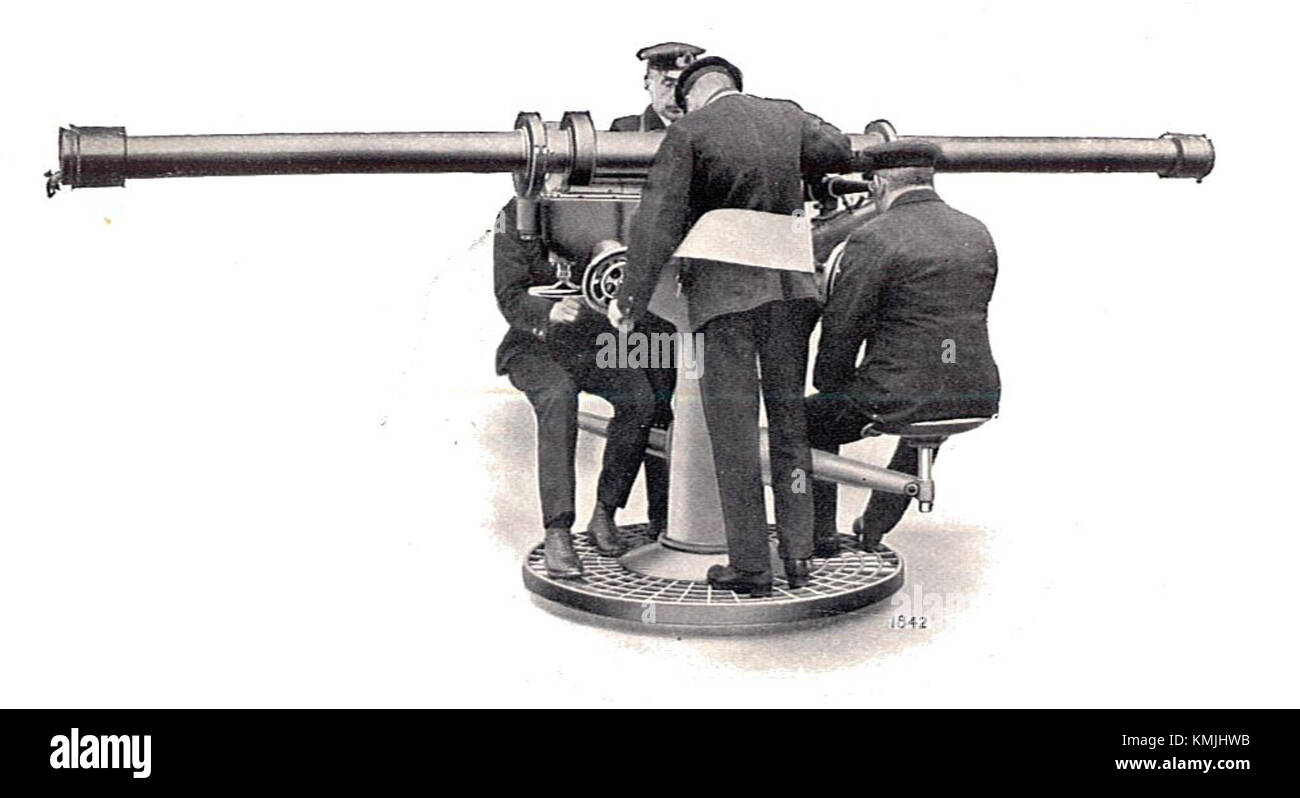 The rangefinder, as depicted in the 1936 edition of *Warships Today ...