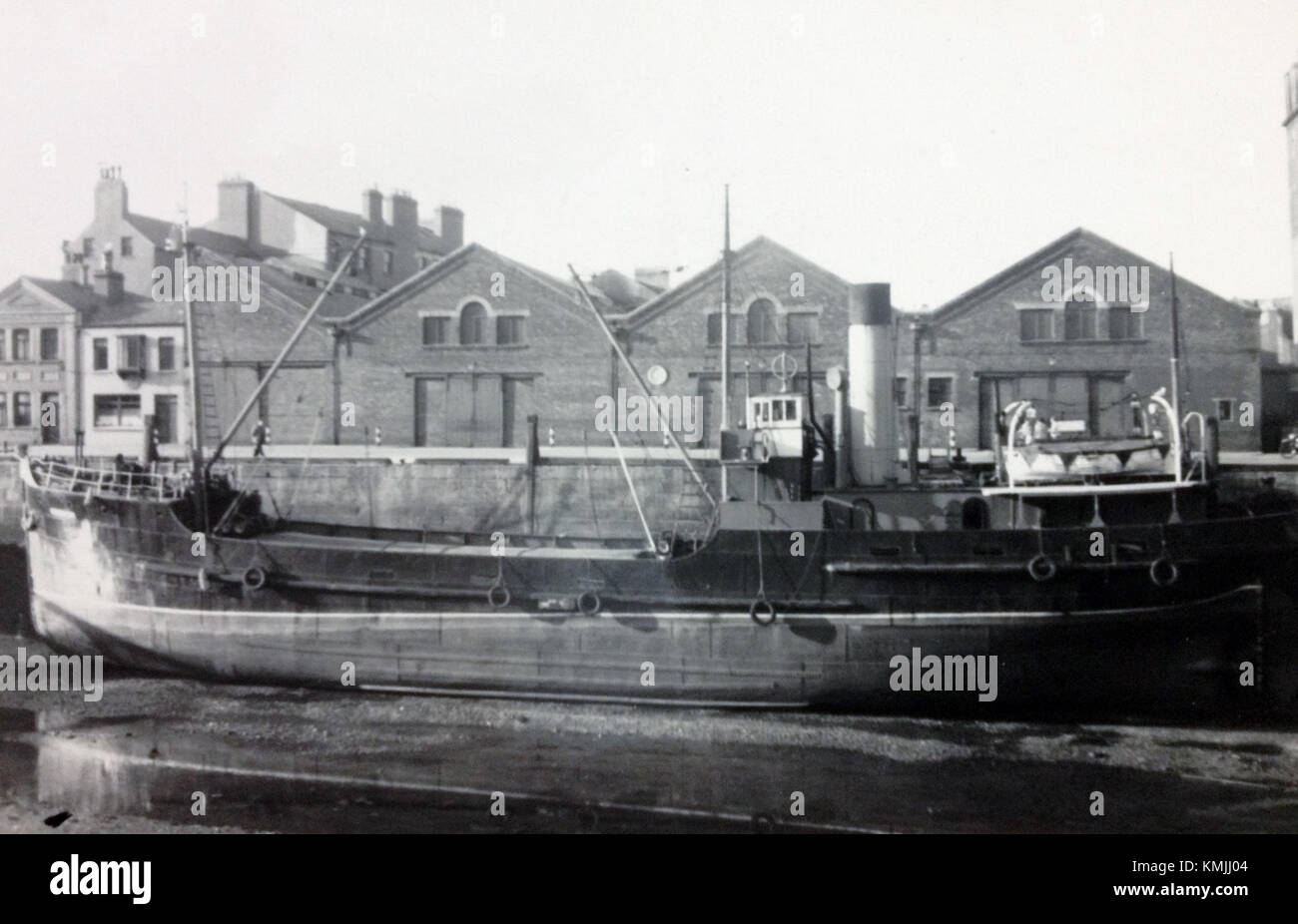 The SS Conister, a coaster operated by the Isle of Man Steam Packet ...