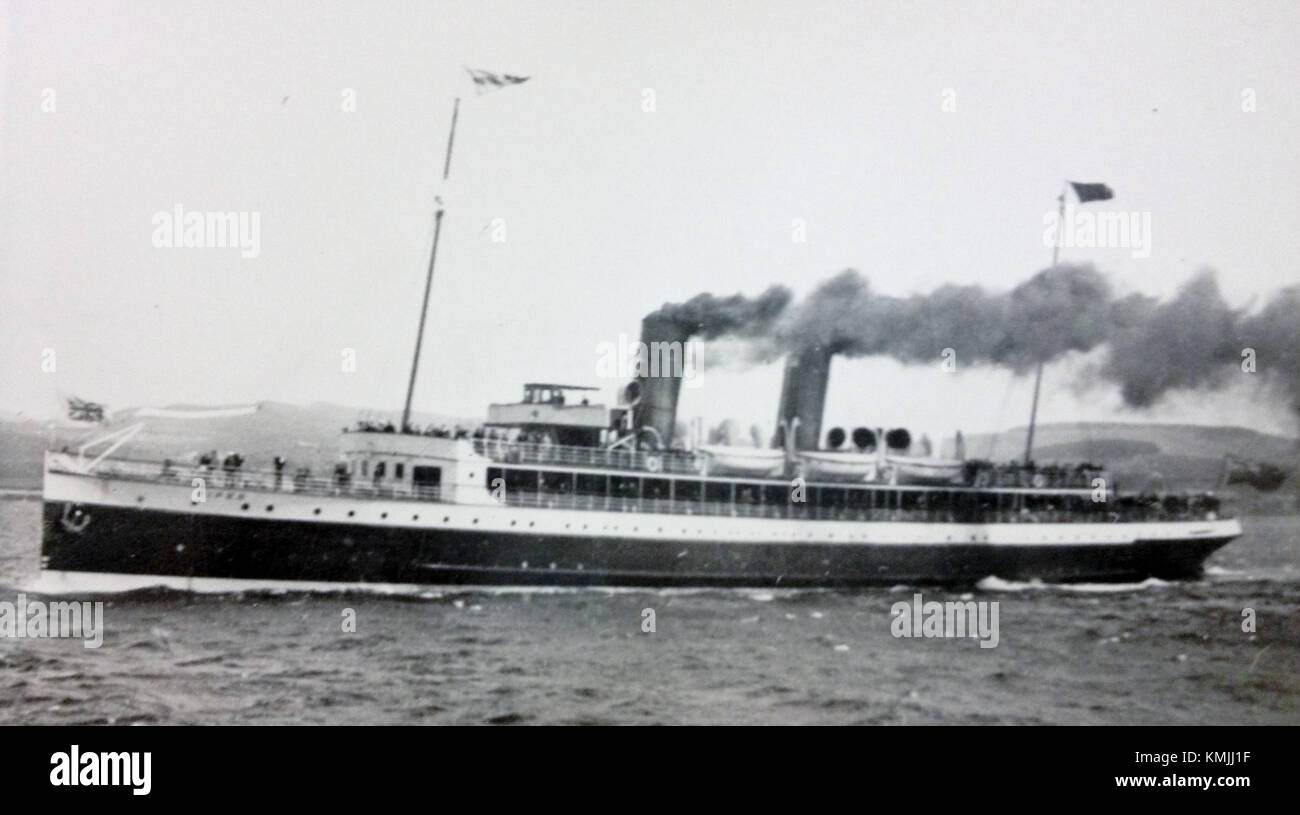 Snaefell, originally named SS Viper, was a British passenger ship used ...