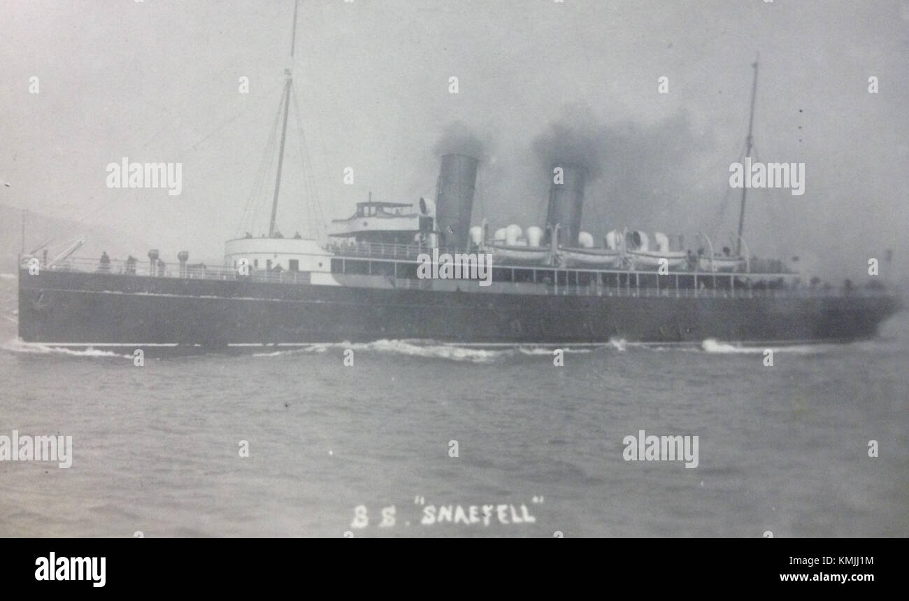 SS Snaefell (ex-SS Viper Stock Photo - Alamy