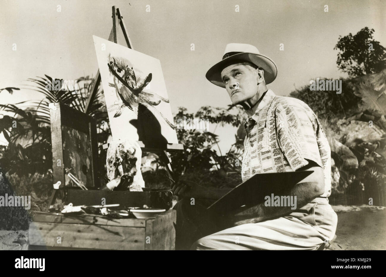 Scene from the movie The High and the Mighty Stock Photo - Alamy