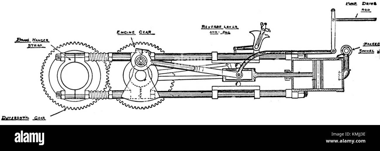 The Stanley steam engine, captured in a side view, showcases the ...