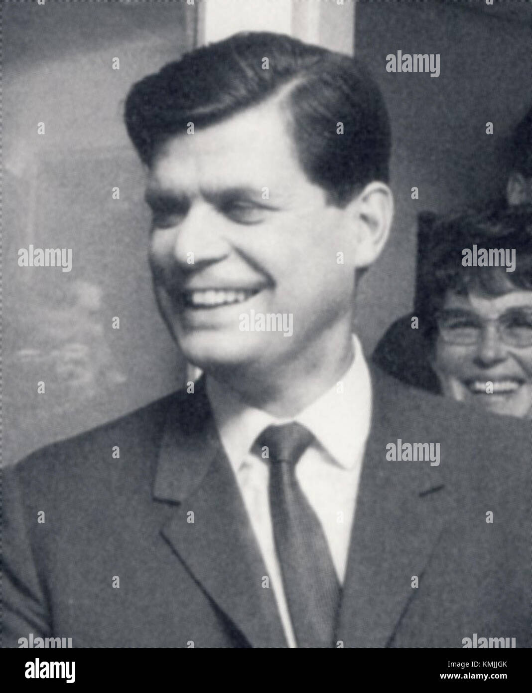 A portrait of Yngve Holmberg from 1966, capturing a moment in time of ...