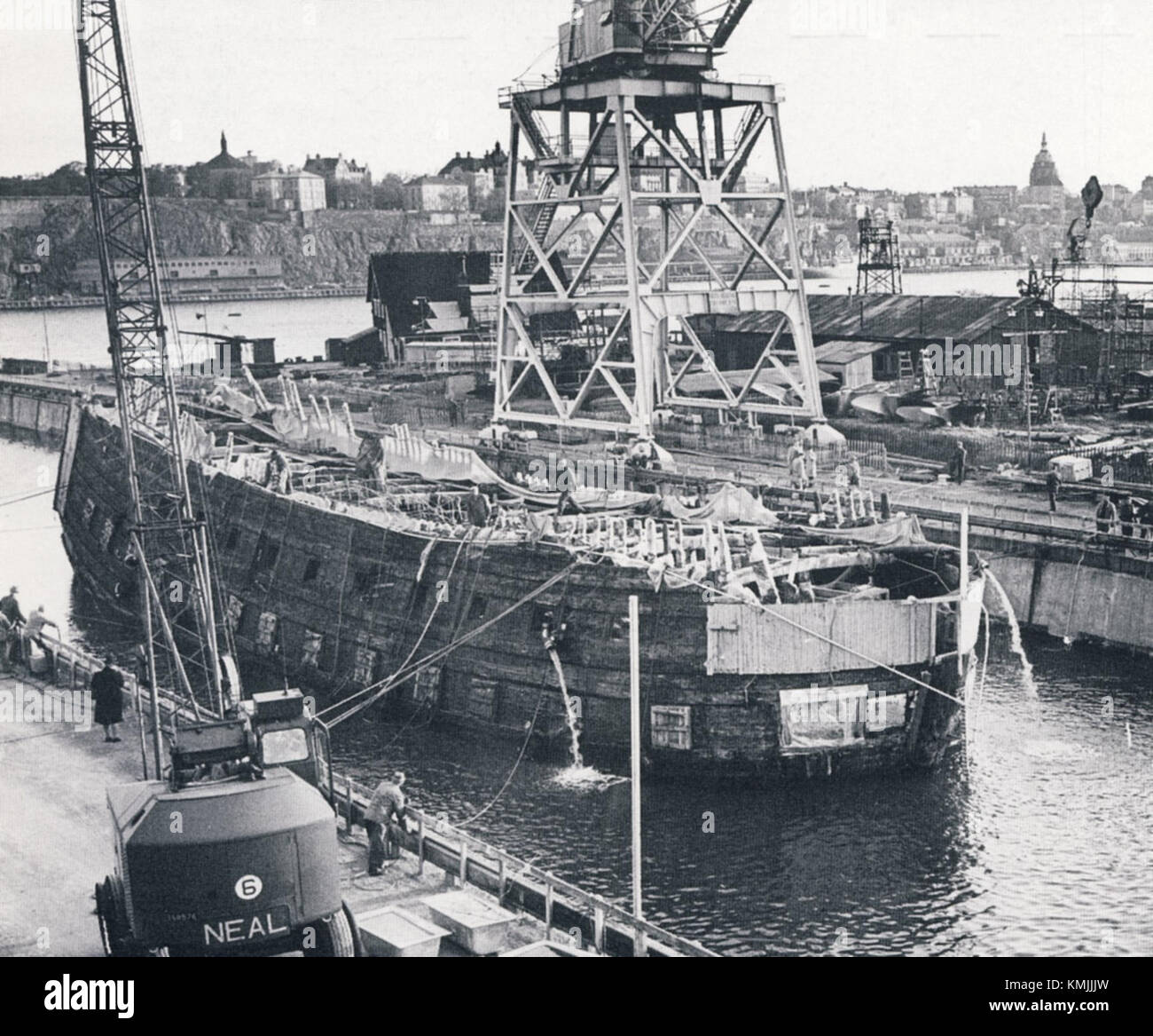 The Vasa was a Swedish warship that sank on its maiden voyage in 1628 ...
