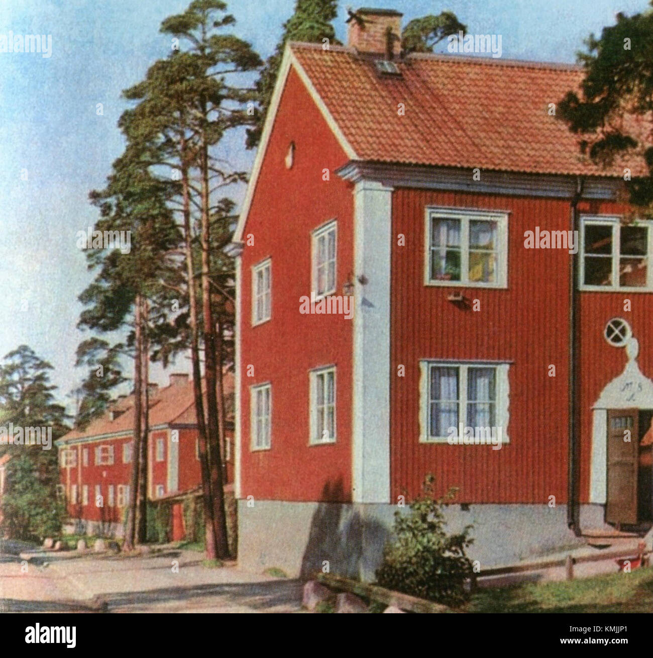 Stadshagen, located in Sweden, features worker housing built in 1932 ...