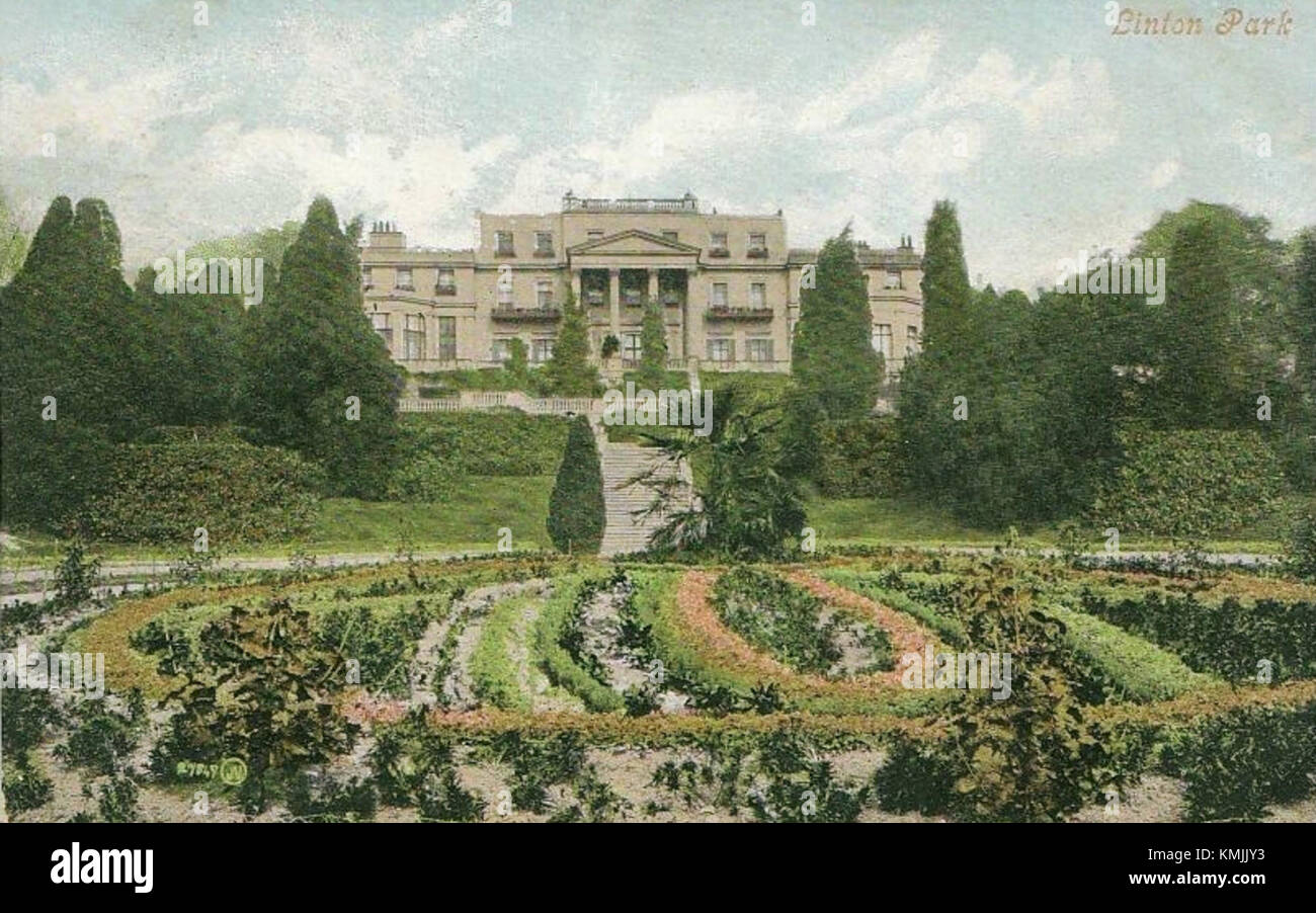 Linton Park, in 1906, refers to a historical location or estate ...