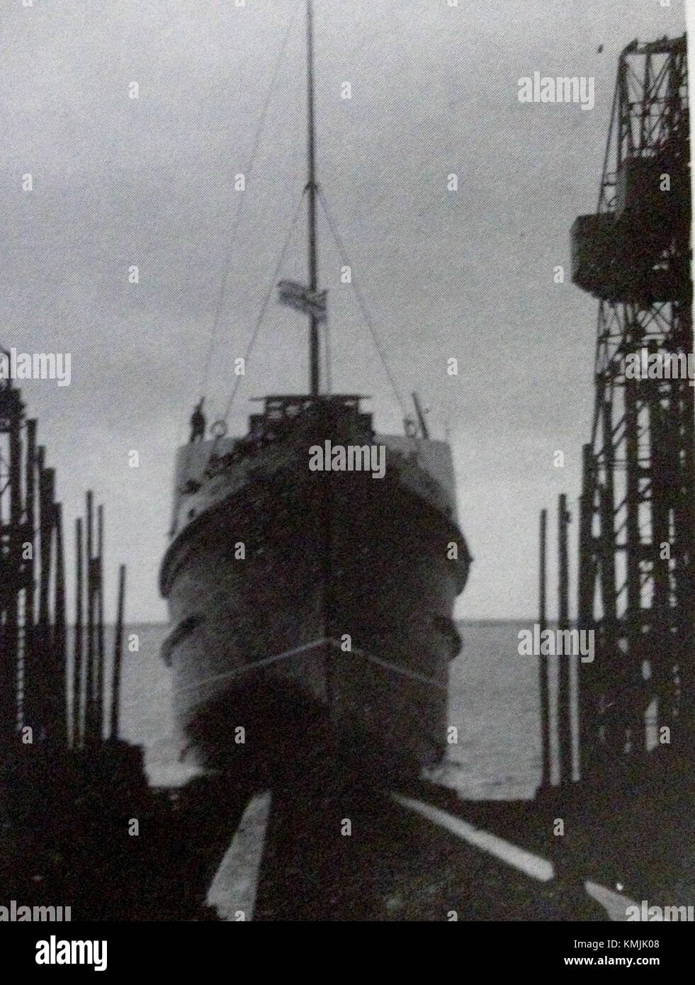 The Tynwald was launched at the Barrow Shipyard on December 16, 1936 ...