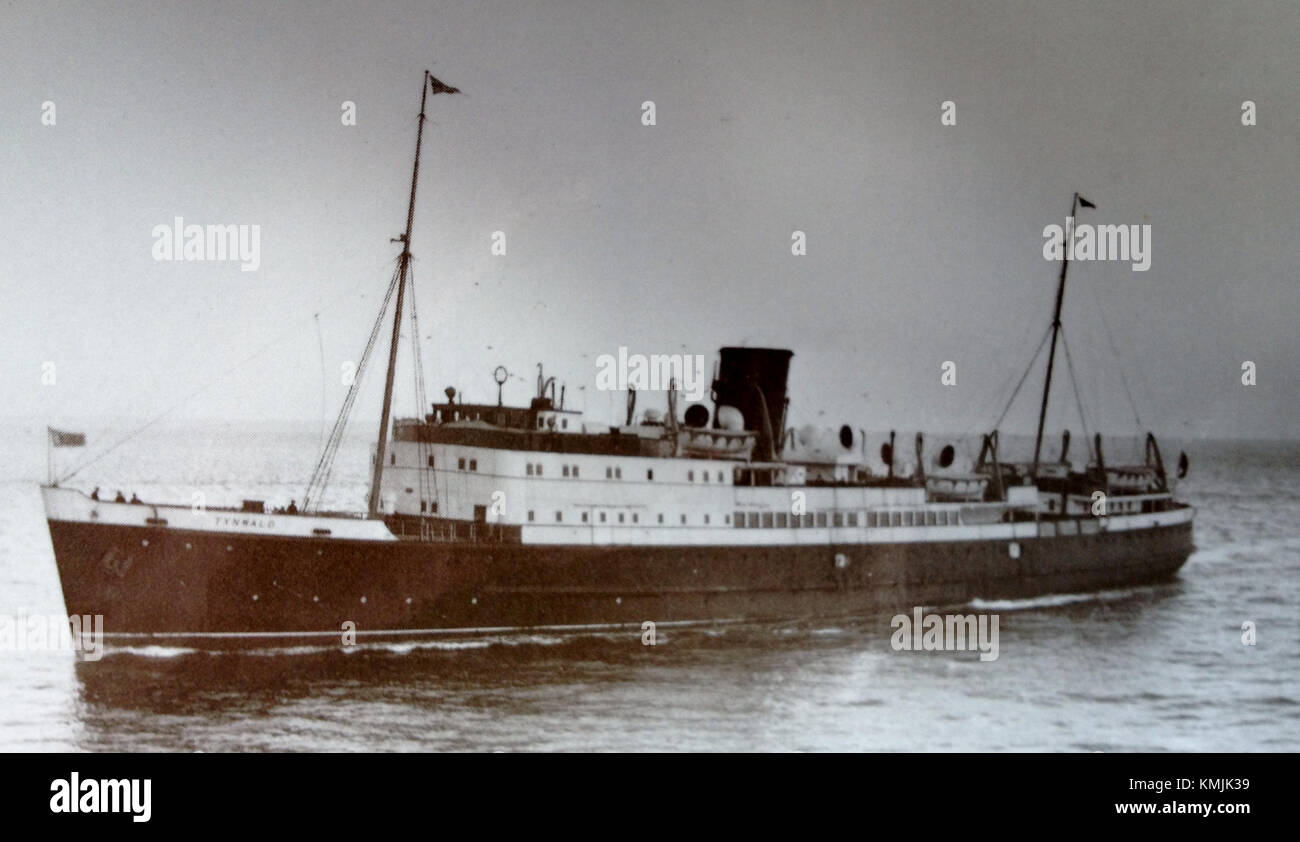 The Tynwald, a vessel operating in the Steam Packet service, is seen ...