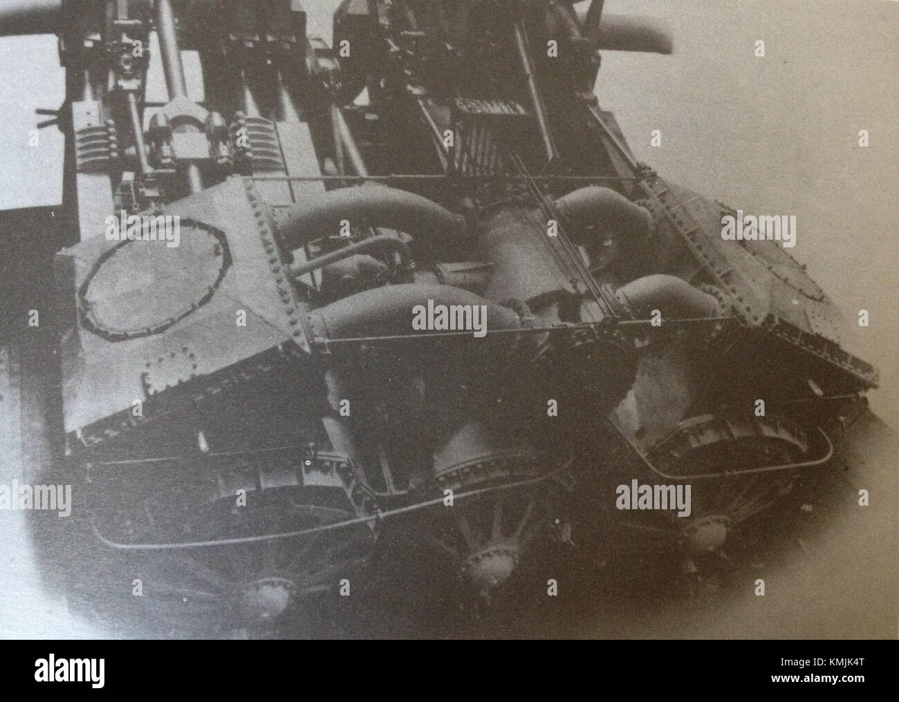 This image showcases a section of the engine from the Empress Queen, a ...