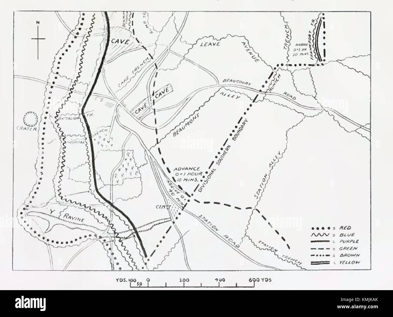 The 51st Division played a role in the Battle of Beaumont-Hamel during ...