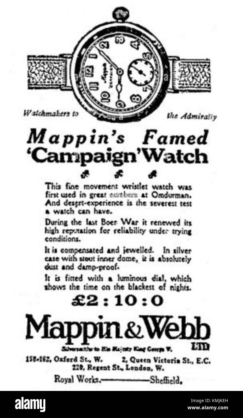 'Campaign Watch 1915' highlights the role of military watches used ...