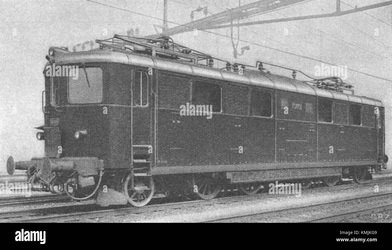 The SBB Ae 4/6 is a type of electric locomotive used by the Swiss ...