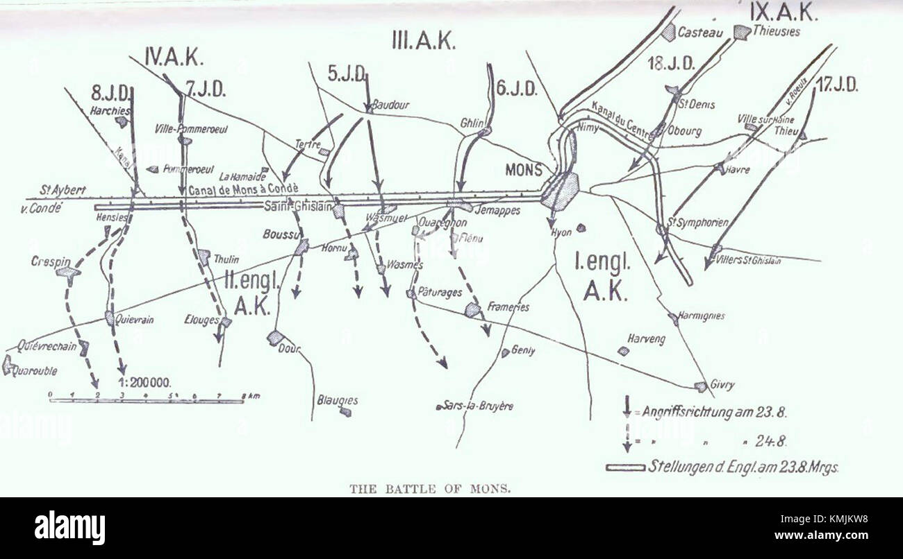 Battle Of Mons Stock Photos & Battle Of Mons Stock Images - Alamy