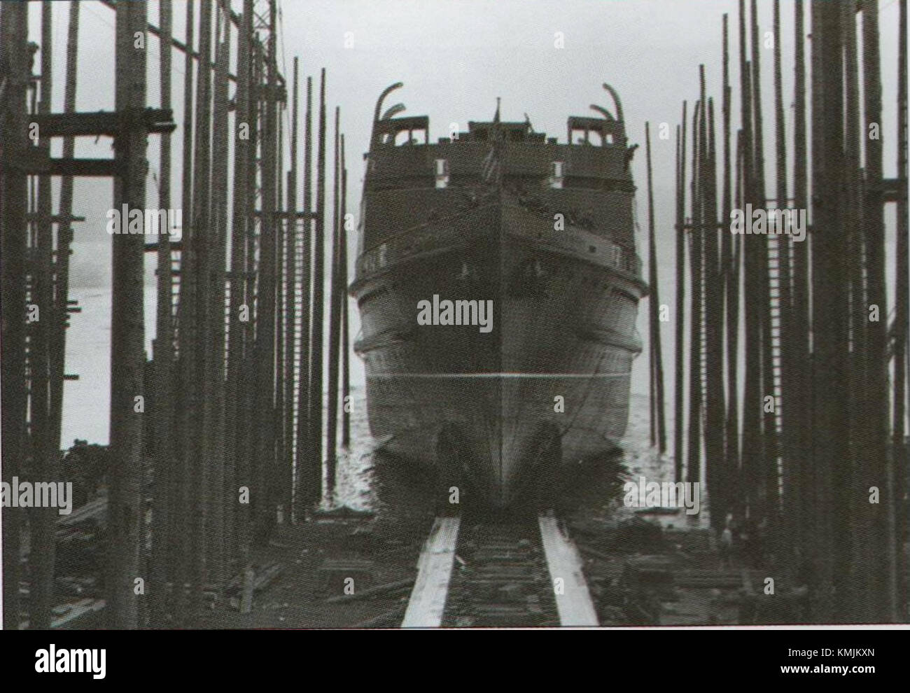 Launch of Ben-my-Chree, 1927 Stock Photo - Alamy