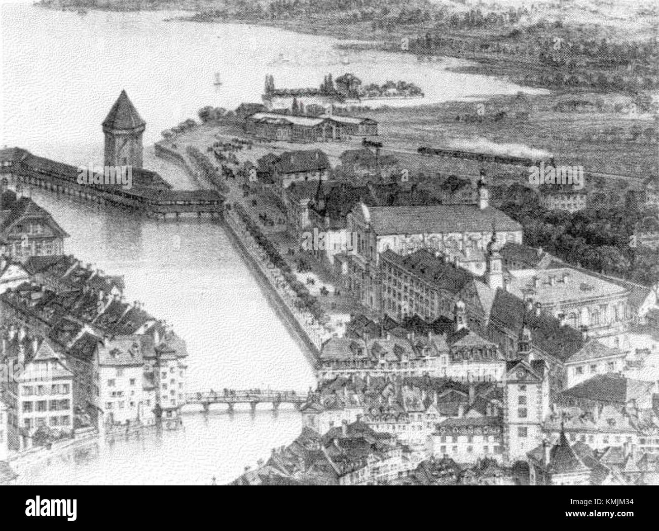 The Erster Luzerner Bahnhof, or First Lucerne Station, is a historic ...