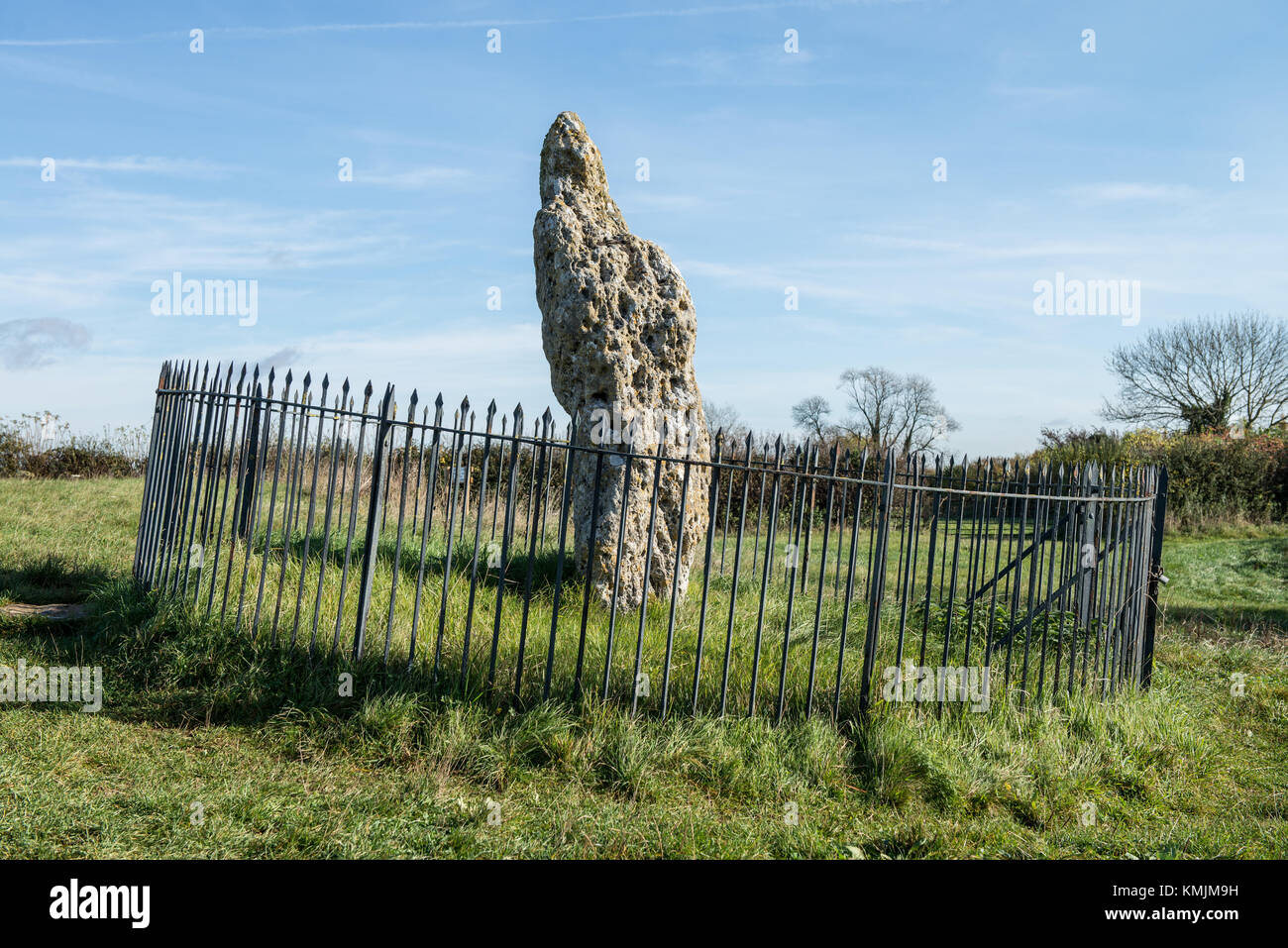 The King Stone at Rollright Stones megalithic stone monument near ...