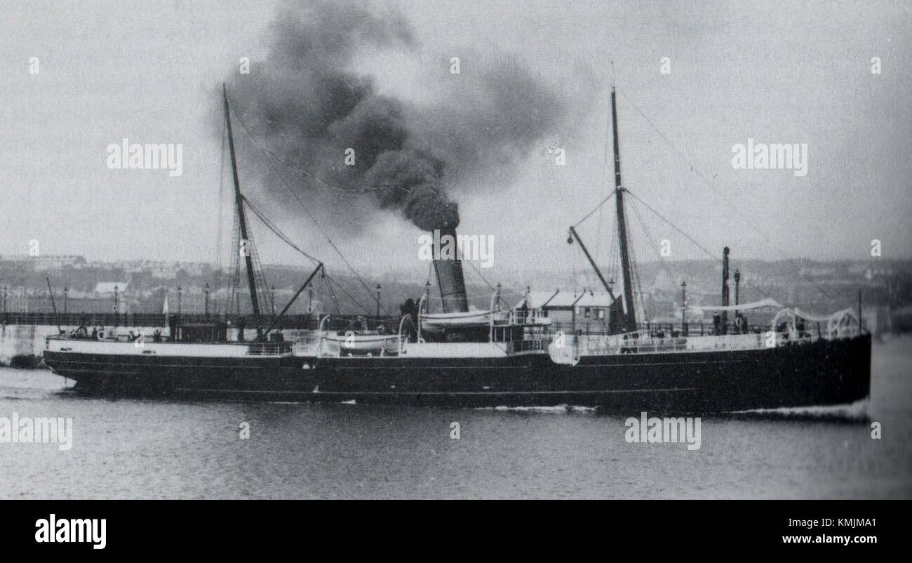 RMS Fenella, a British ocean liner known for its passenger services in ...