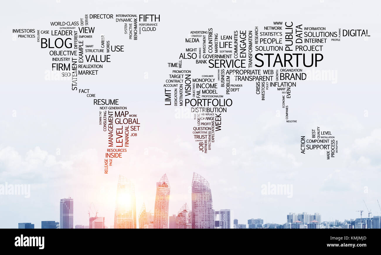 Business globalization concept Stock Photo - Alamy