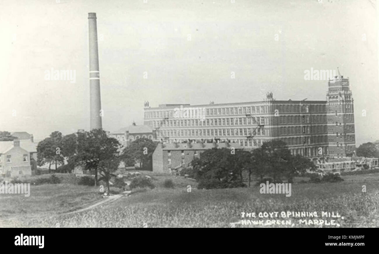 Goyt Mill, built in 1907, is a historic cotton mill located in ...