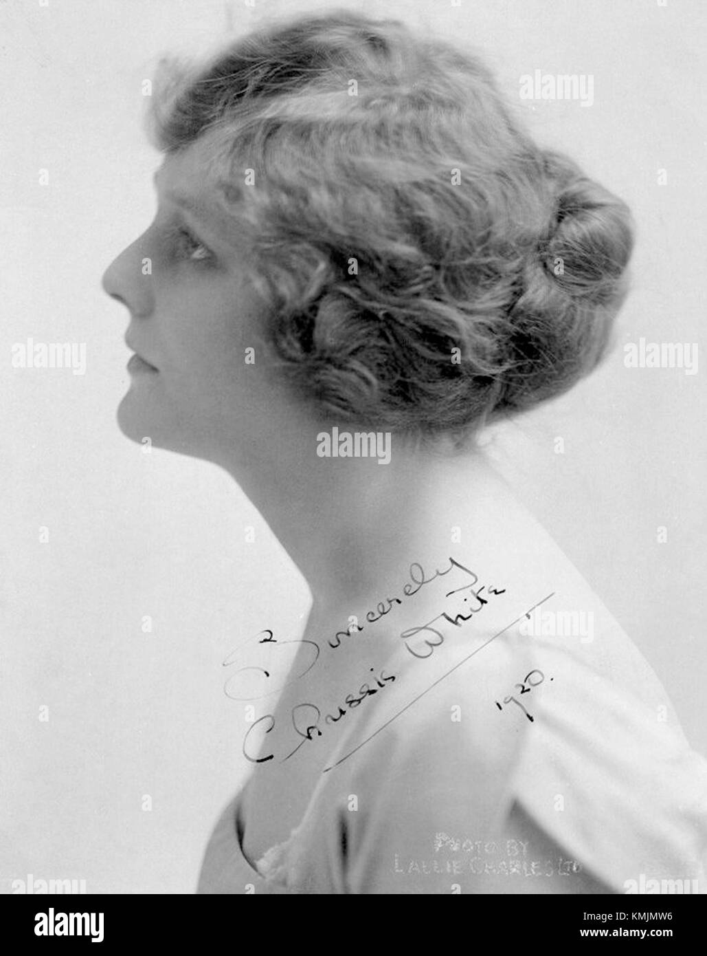 Chrissie White was an early 20th-century English actress, known for her ...