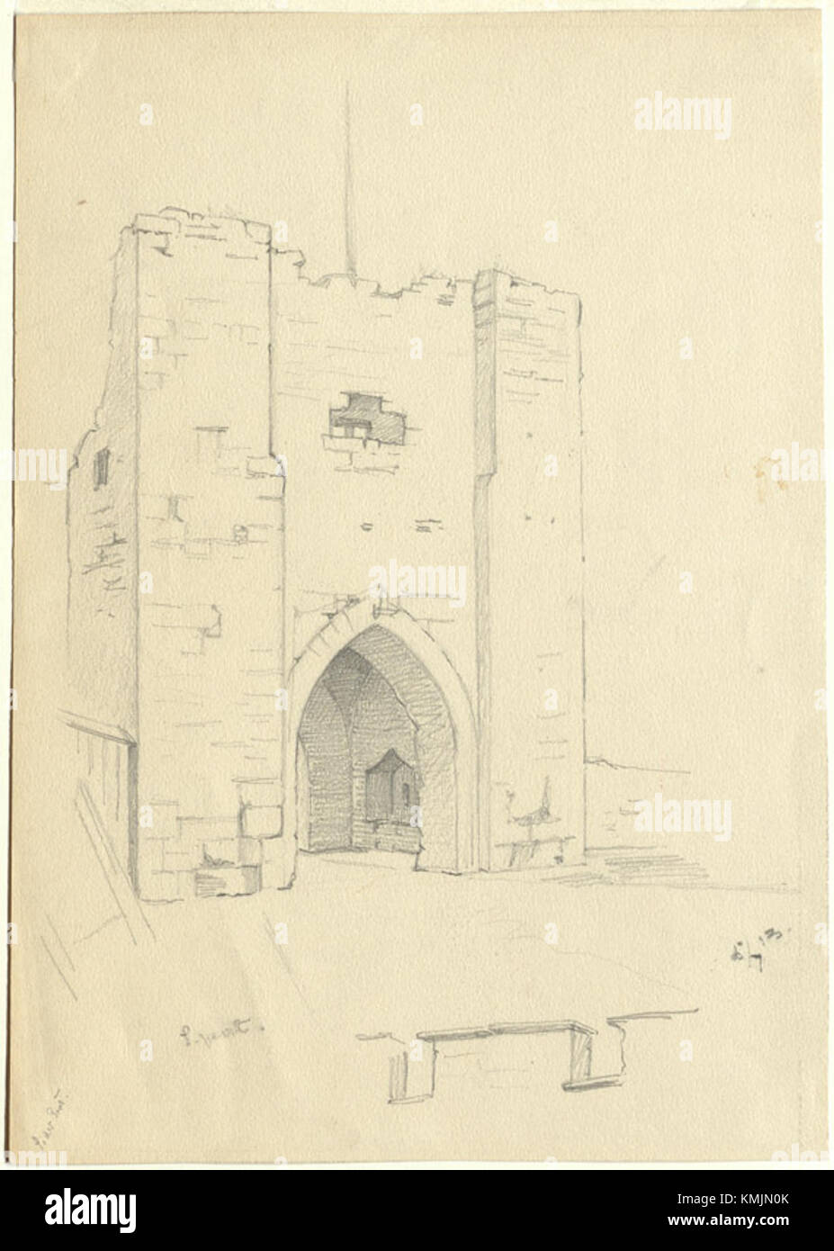 The Visby ringmur (city wall) in Gotland, Sweden, is a medieval ...