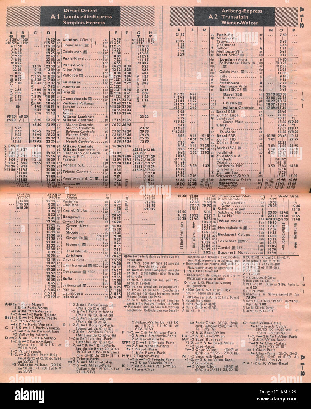 Arlberg orient express hi-res stock photography and images - Alamy