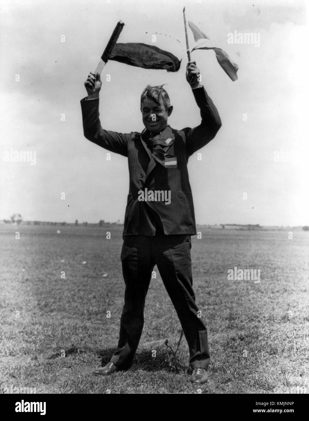 This photograph shows Will Rogers, the famous American humorist and ...