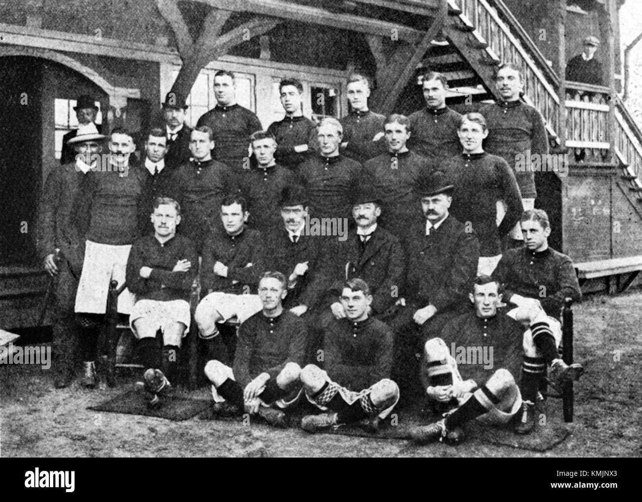 Denmark national team football Black and White Stock Photos & Images ...