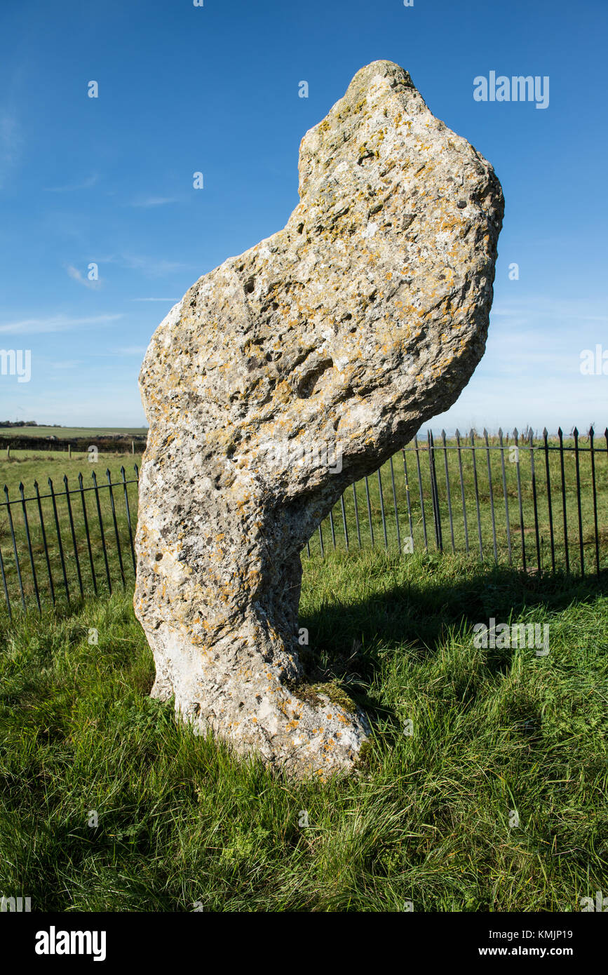 The King Stone at Rollright Stones megalithic stone monument near ...