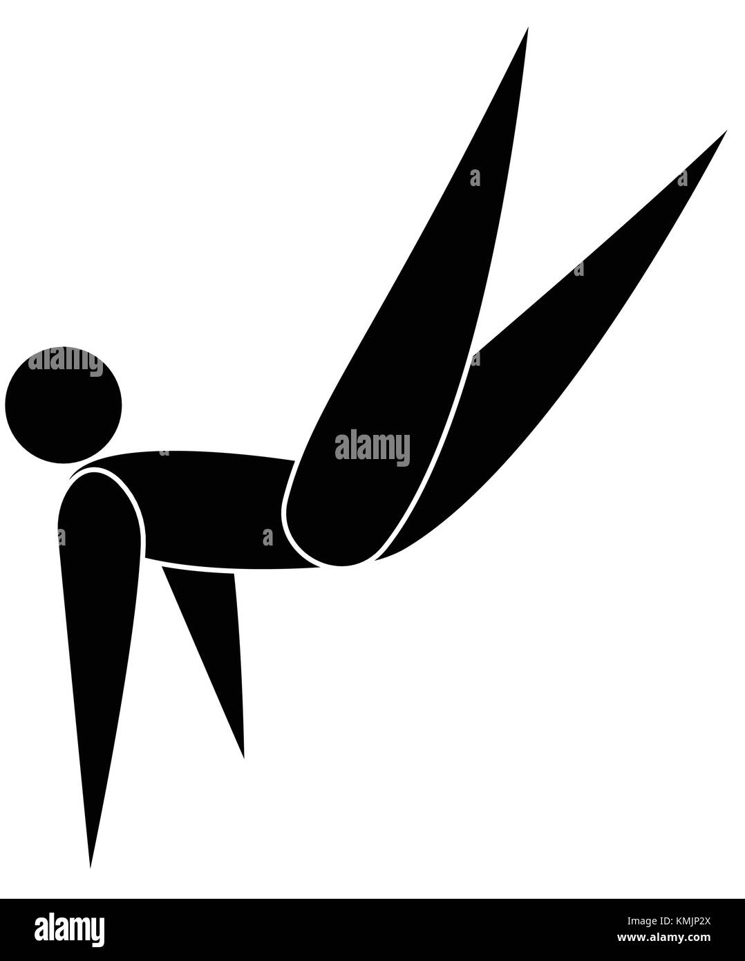 abstract fitness person Stock Vector Image & Art - Alamy