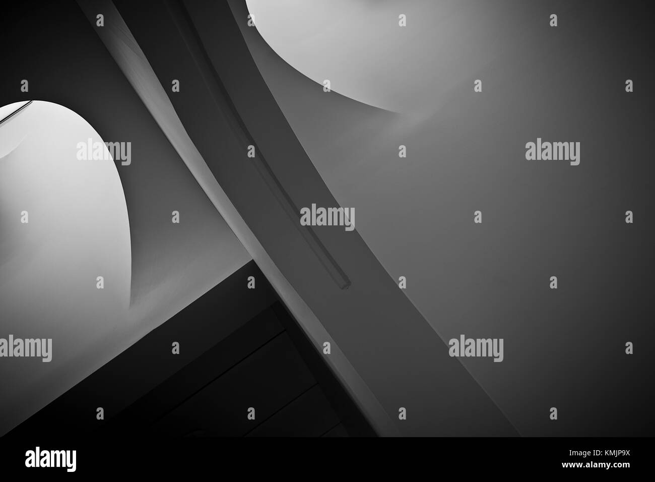 Milwaukee art museum calatrava view Black and White Stock Photos ...