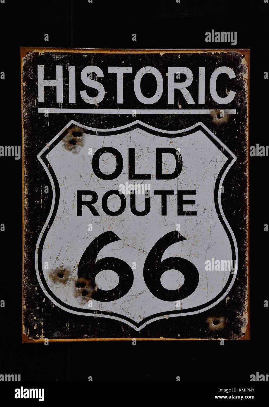 American mother road sign hi-res stock photography and images - Alamy