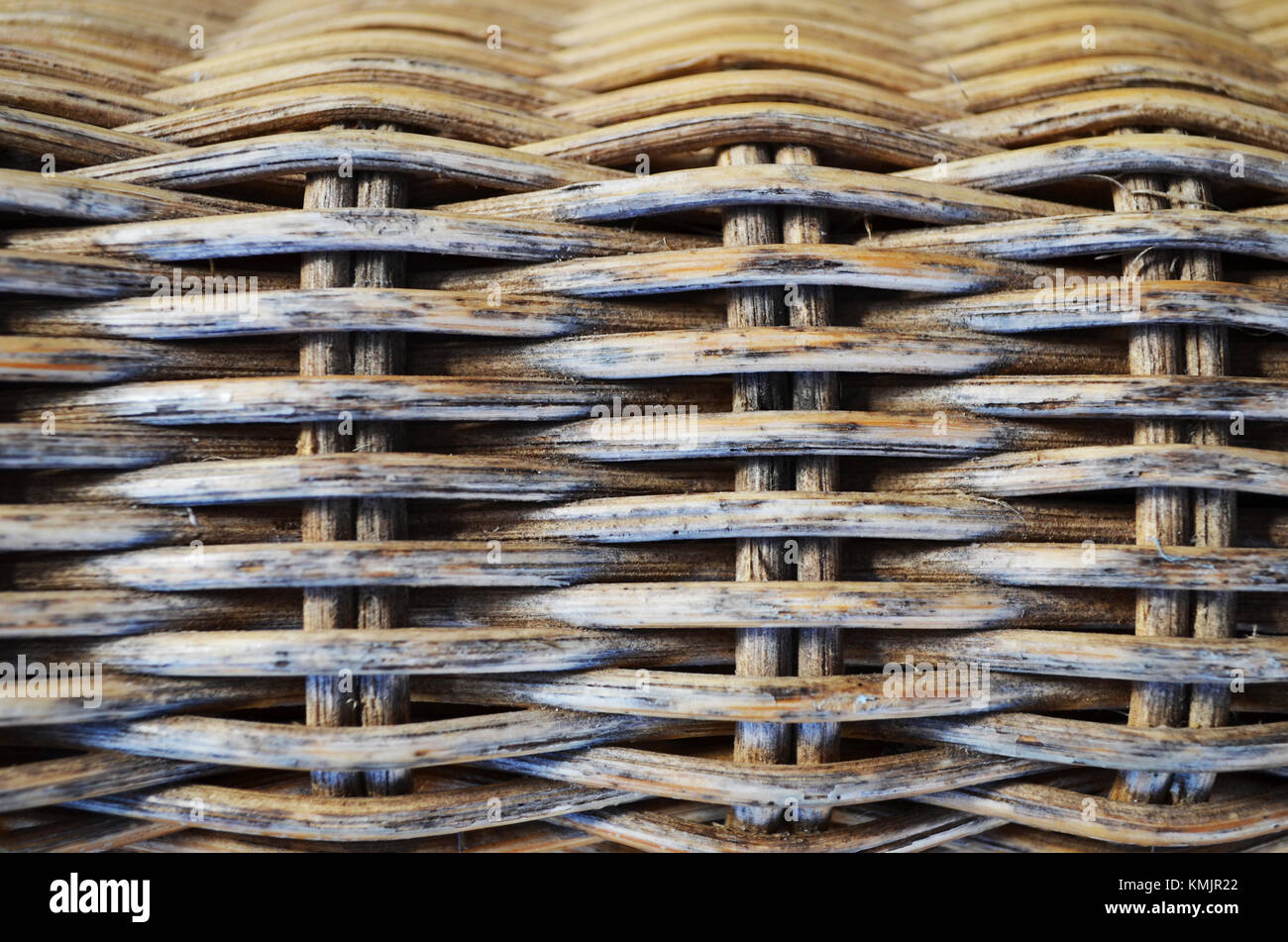 Close up of wicker wood furniture Stock Photo - Alamy