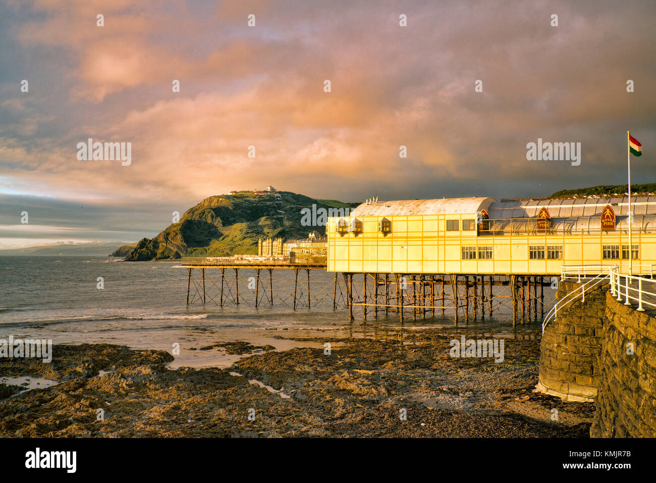 This stretch of welsh coast faces west, so gets some great sunsets ...