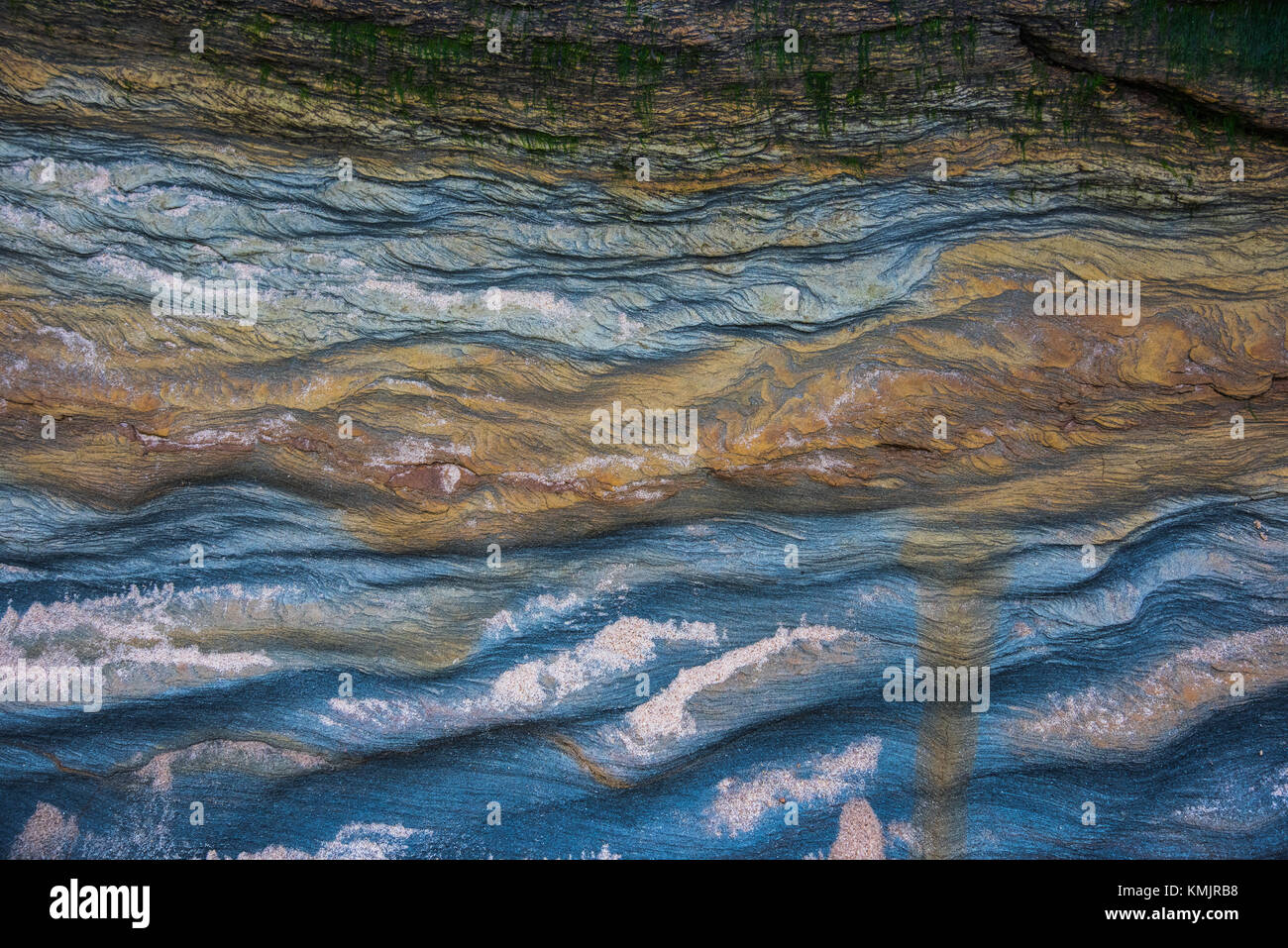Rock Layers - Natural Colorful Formations Stock Photo - Alamy
