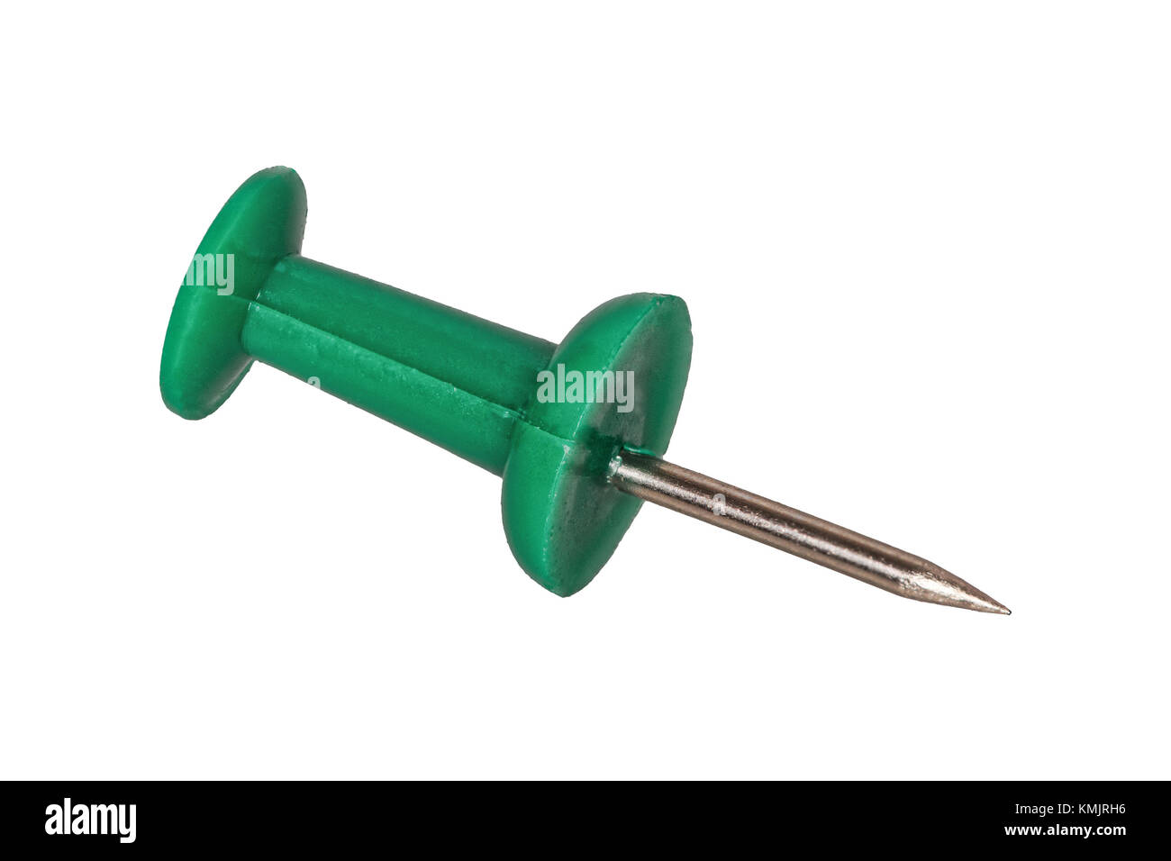 Green pushpin isolated on a white background Stock Photo - Alamy Green pushpin isolated on a white background Stock Photo - Alamy