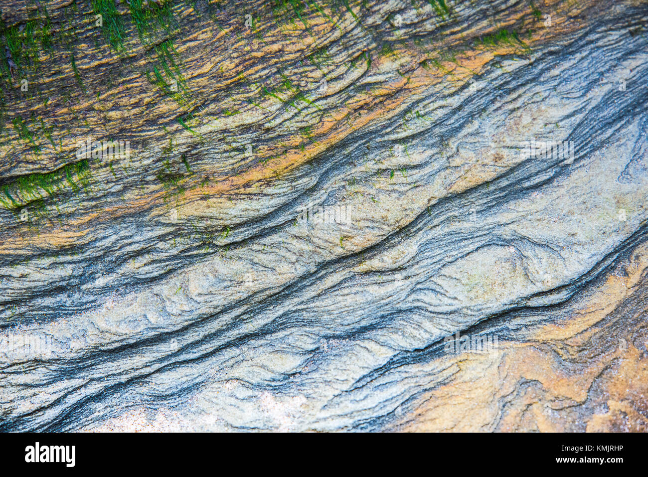 Rock Layers - Natural Colorful Formations Stock Photo - Alamy