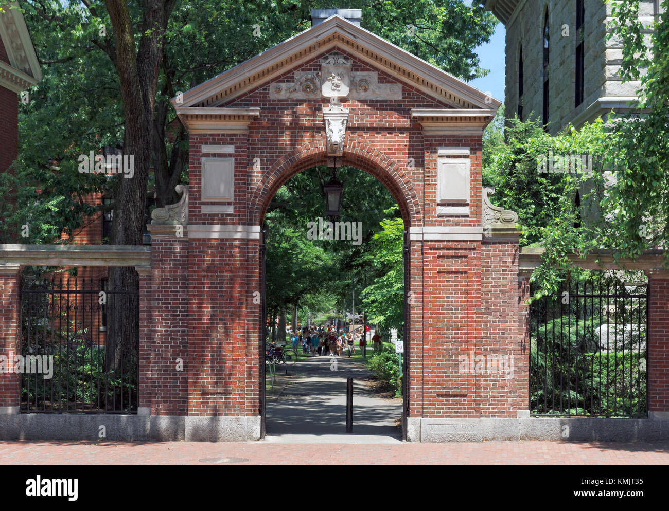 Harvard University Gate High Resolution Stock Photography and Images ...