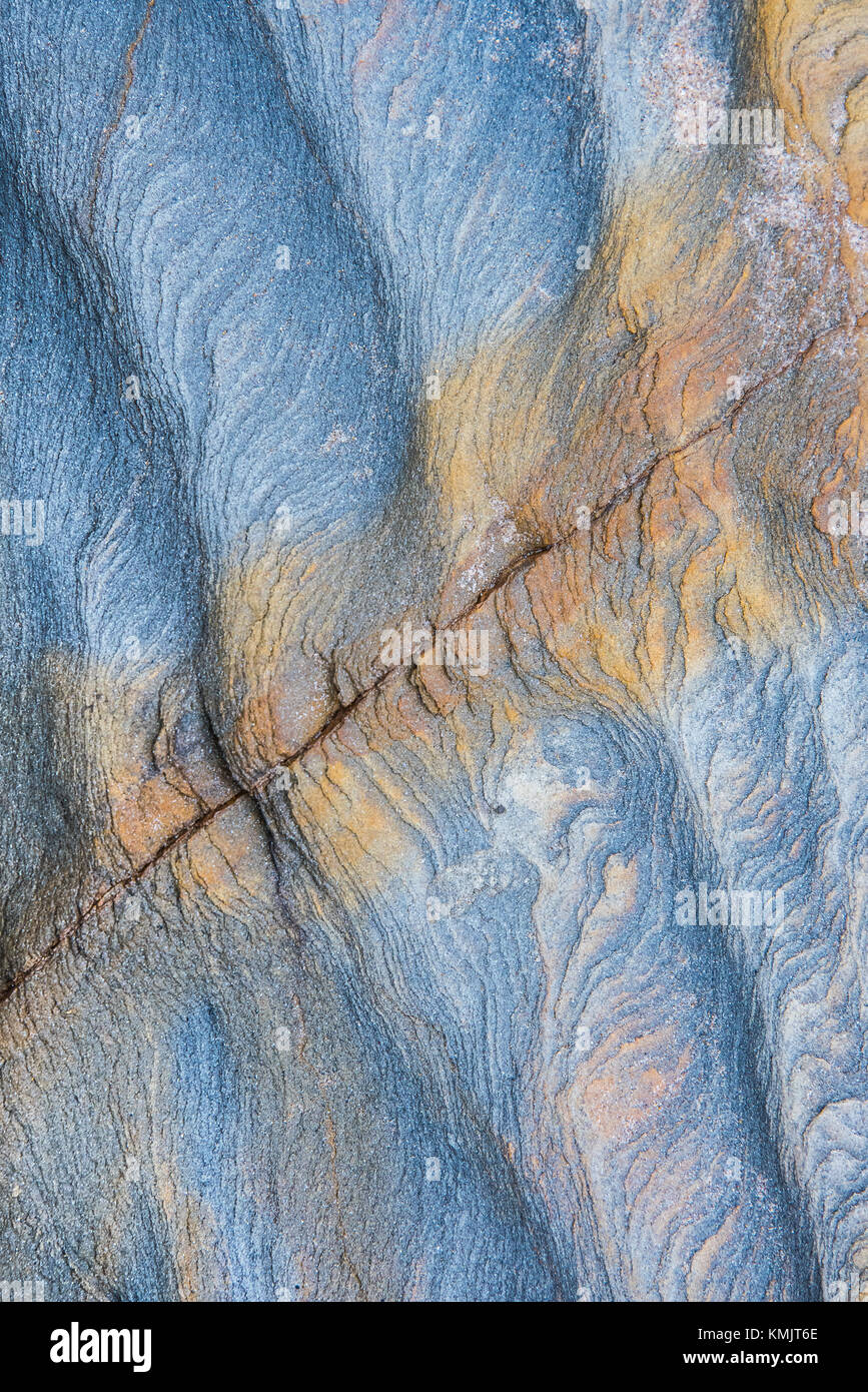 Rock Layers - Natural Colorful Formations Stock Photo - Alamy