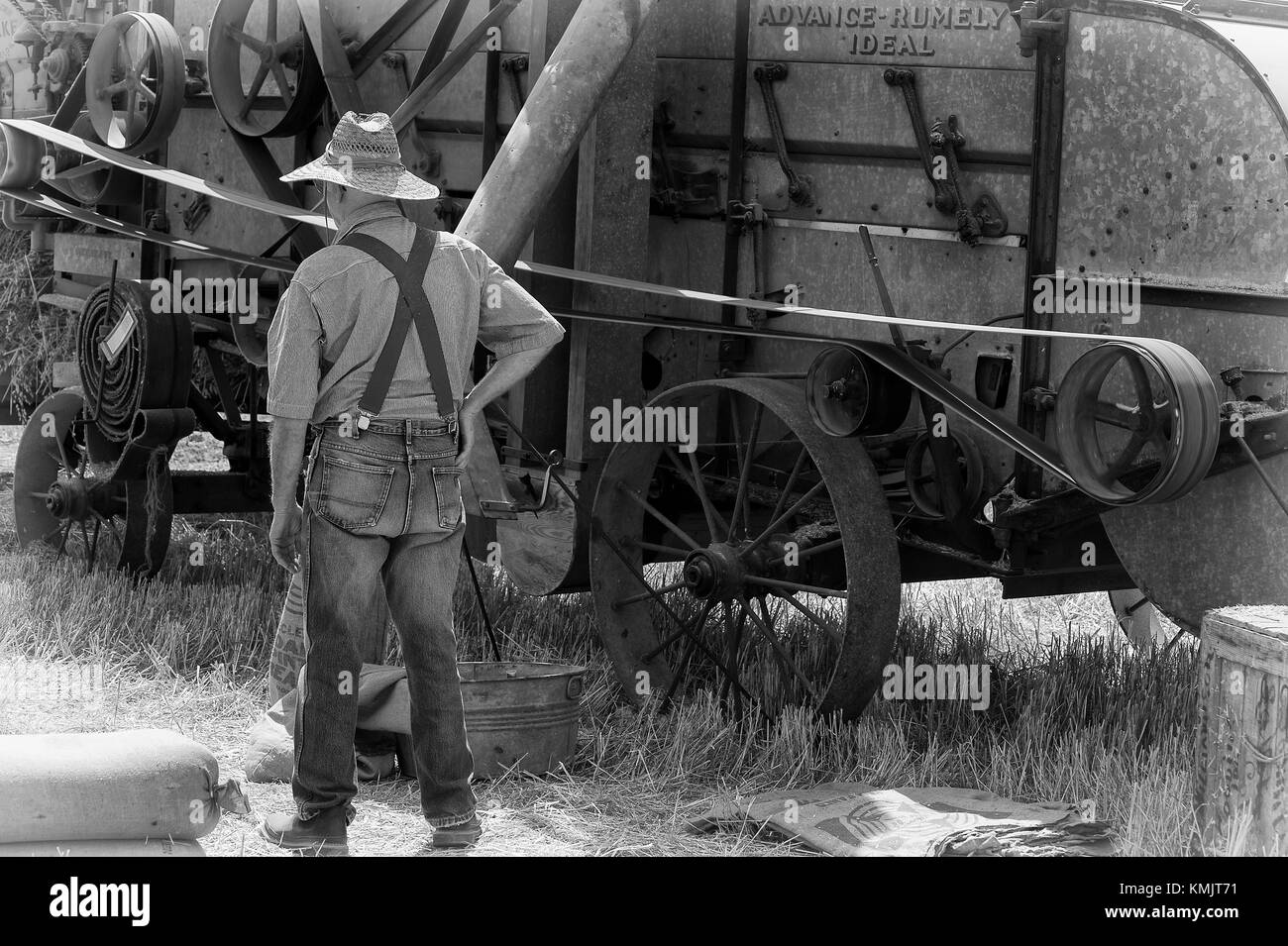 Thrasher Equipment High Resolution Stock Photography and Images - Alamy