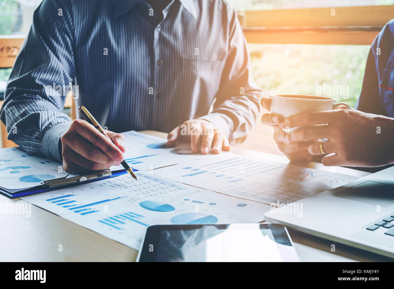Business People meeting Planning Strategy Analysis Concept Stock Photo ...