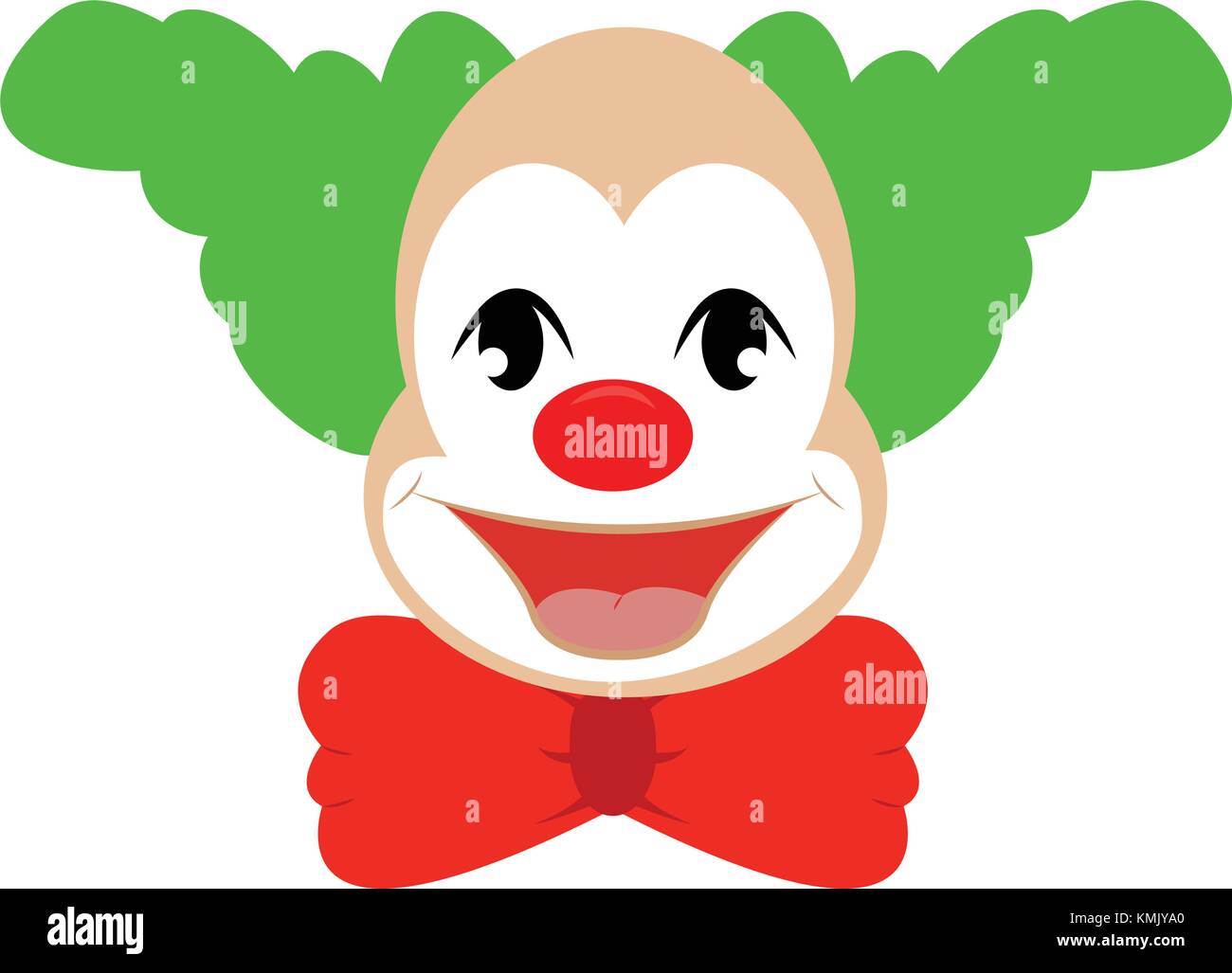 Funny cute Clown Stock Vector Image & Art - Alamy