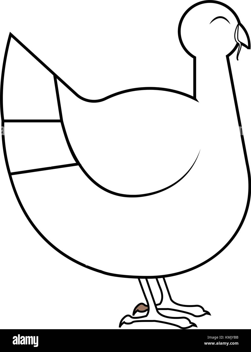 thanksgiving outline object Stock Vector Image & Art - Alamy